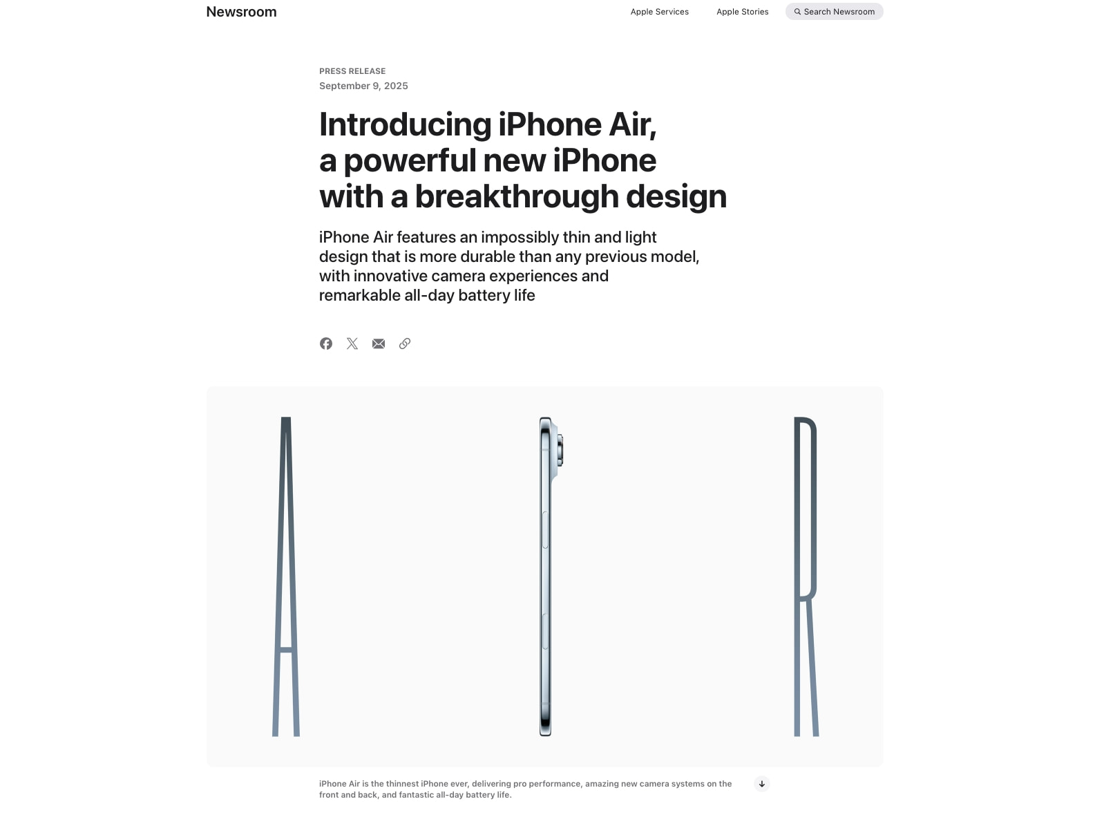 Design Inspiration From apple.com/newsroom/2025/09/introducing-iphone ...